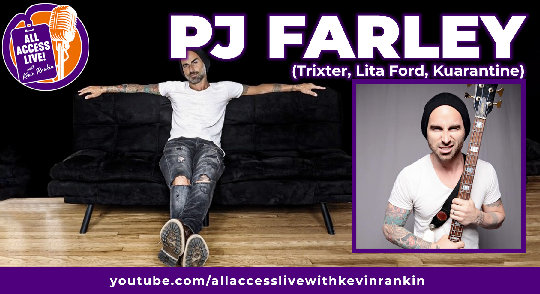 ALL ACCESS LIVE with PJ FARLEY (LITA FORD, TRIXTER) - ALL ACCESS LIVE ...