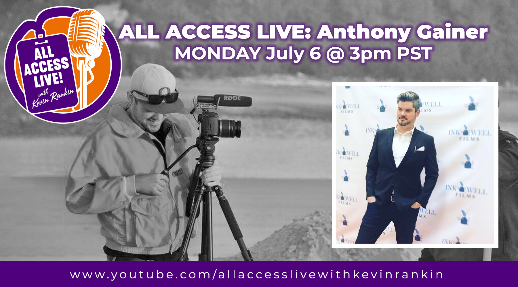 ALL ACCESS LIVE with ANTHONY GAINER - ALL ACCESS LIVE with KEVIN RANKIN