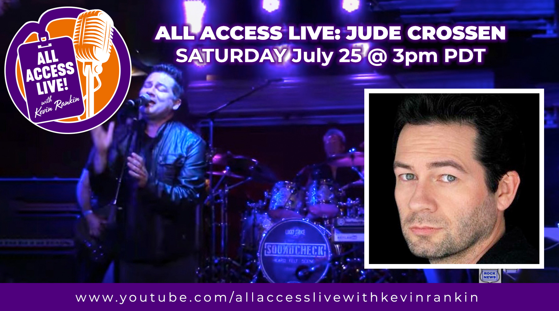 ALL ACCESS LIVE with JUDE CROSSEN - ALL ACCESS LIVE with KEVIN RANKIN