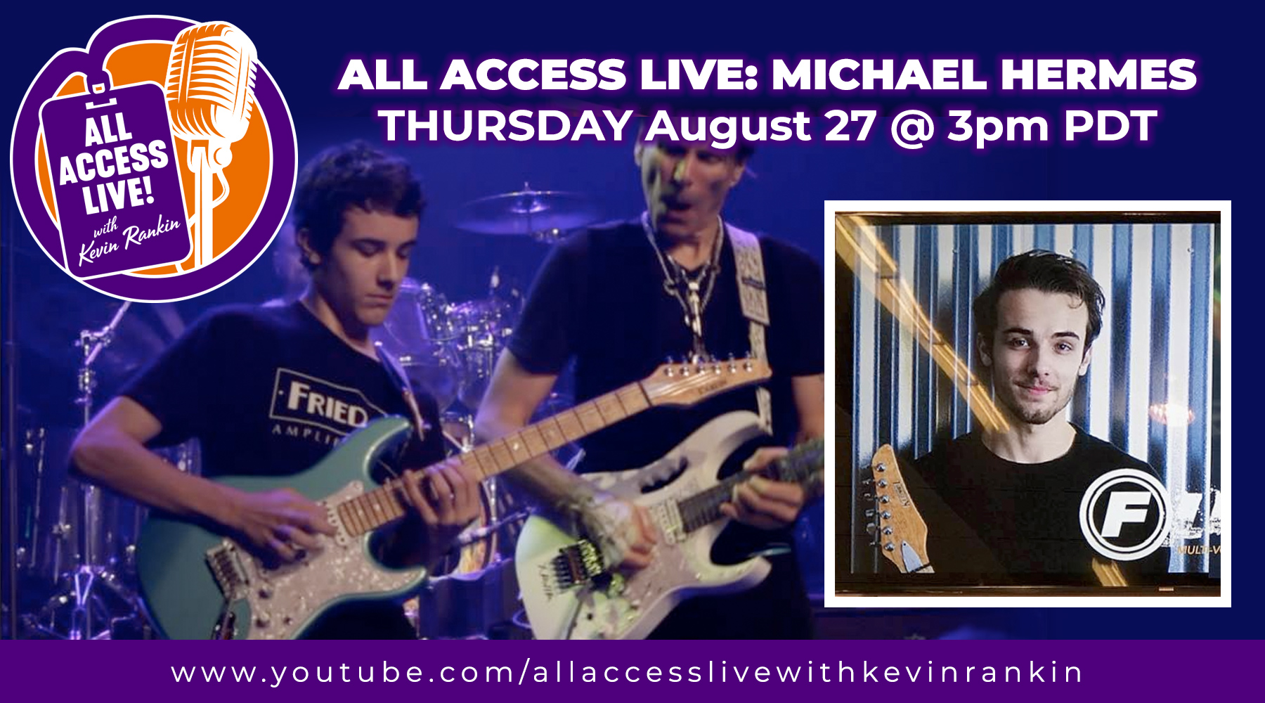ALL ACCESS LIVE with MICHAEL HERMES - ALL ACCESS LIVE with KEVIN RANKIN