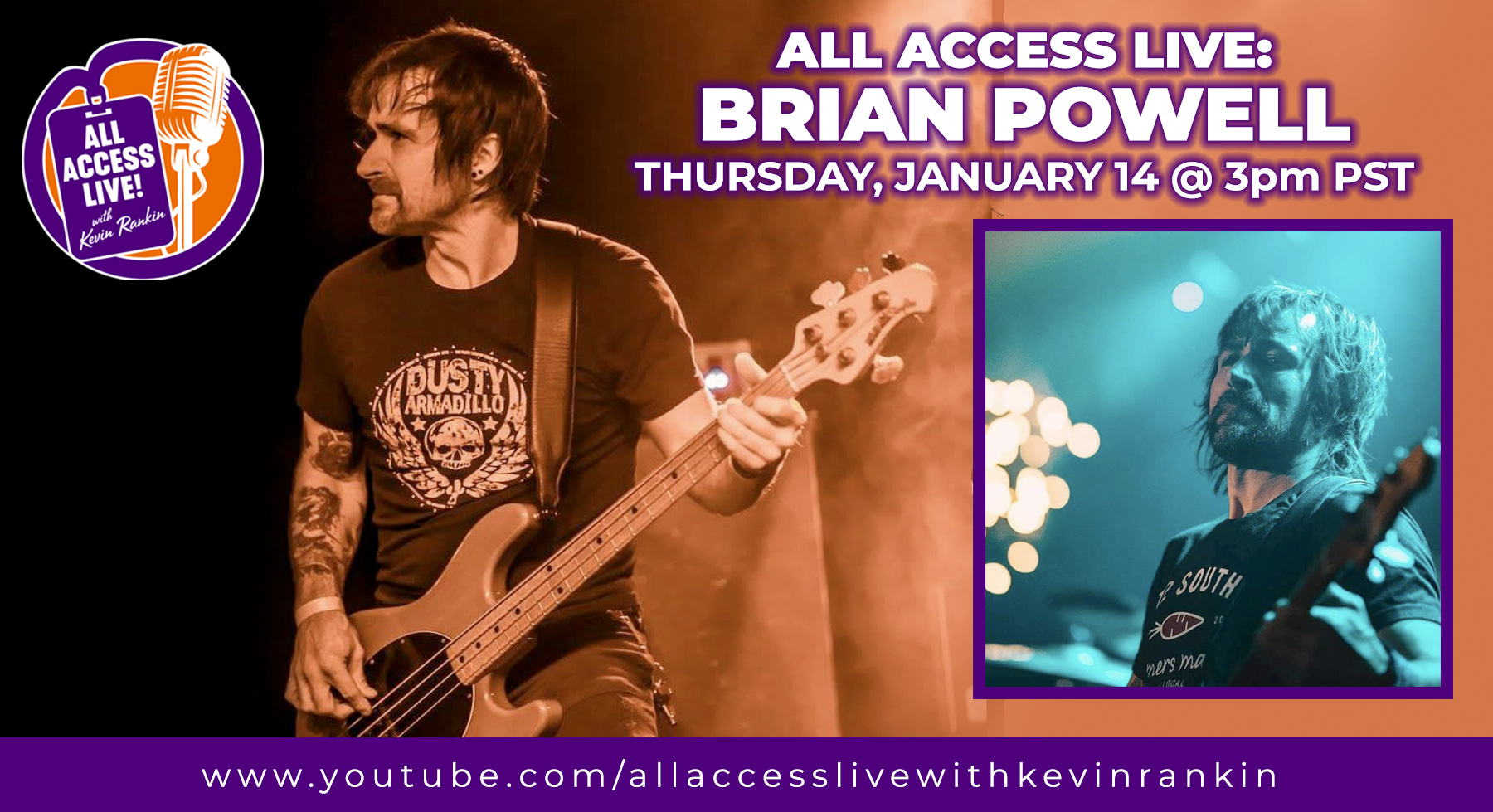 ALL ACCESS LIVE with BRIAN POWELL - ALL ACCESS LIVE with KEVIN RANKIN