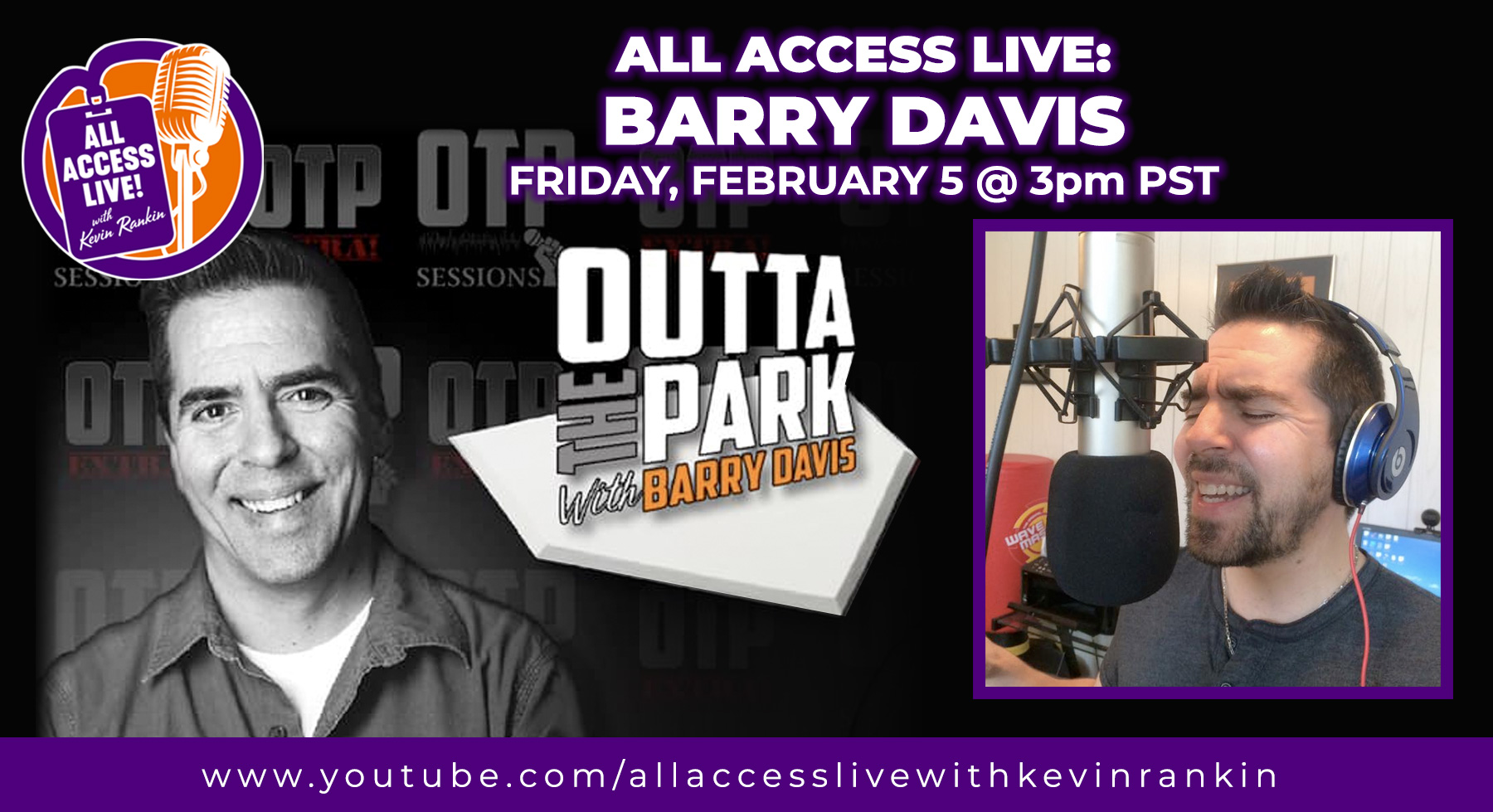 ALL ACCESS LIVE with BARRY DAVIS - ALL ACCESS LIVE with KEVIN RANKIN