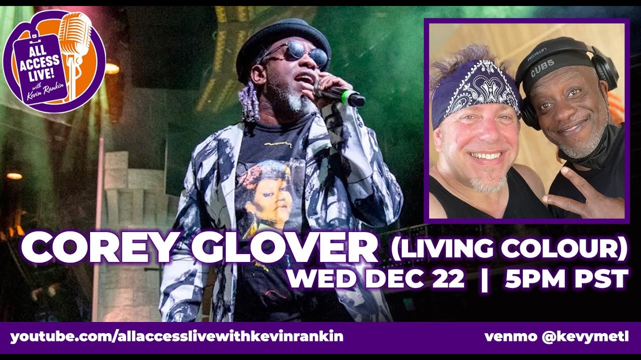 COREY GLOVER of LIVING COLOUR joins ALL ACCESS LIVE from SECRETS RESORT ...
