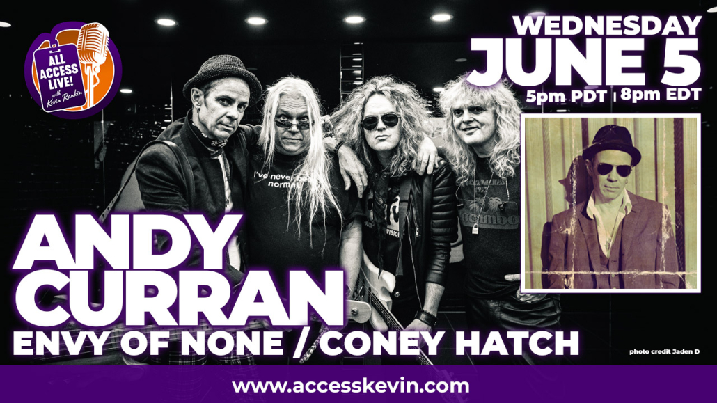 ALL ACCESS LIVE with ANDY CURRAN (Envy of None, Coney Hatch) - ALL ...